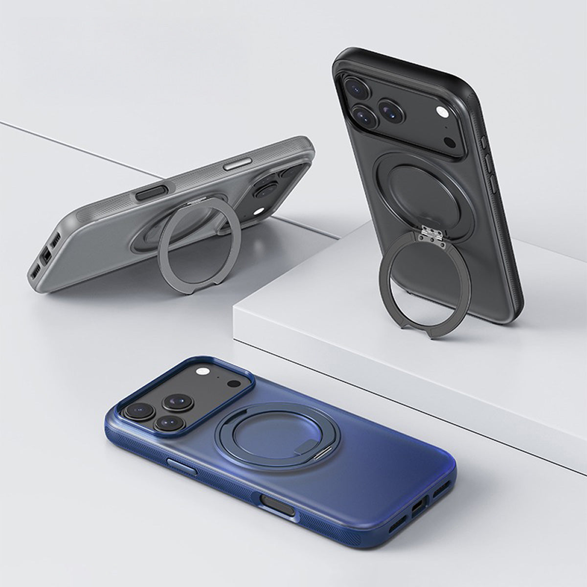 Case magnético Comma con stand 360°Joy Elegant Iphone 17 Pro Max ...