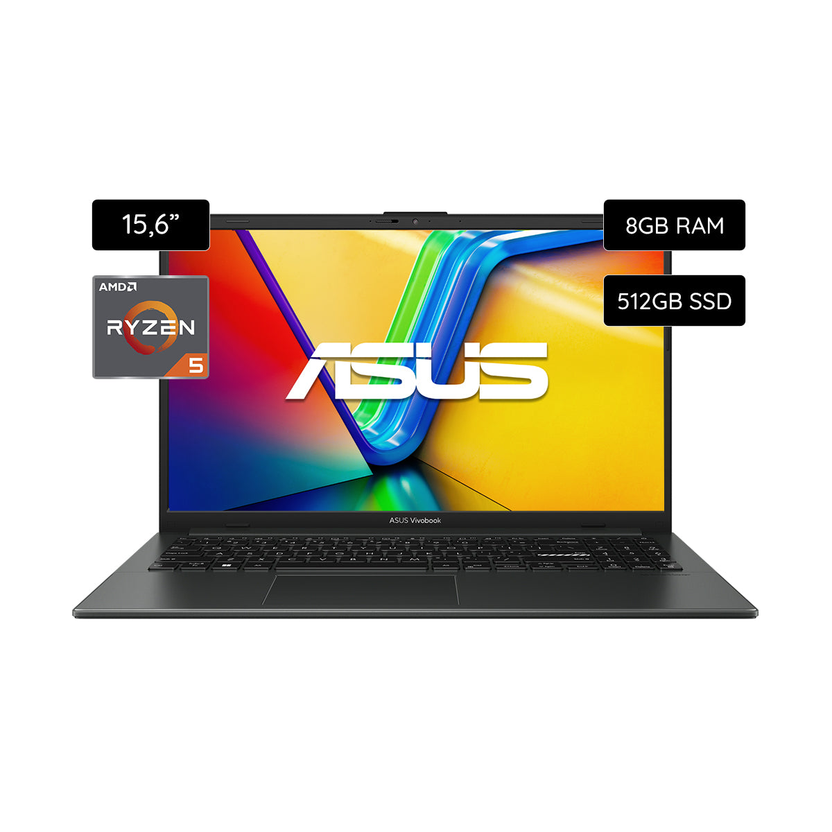 Notebook ASUS Vivobook Go 15 E1504FA-NJ305W Ryzen 5-7520U 8GB/512GB ...